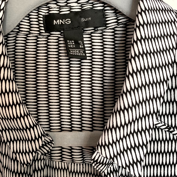 Mango | Tops | Vintage Mng By Mango Hip Retro Blouse | Poshmark